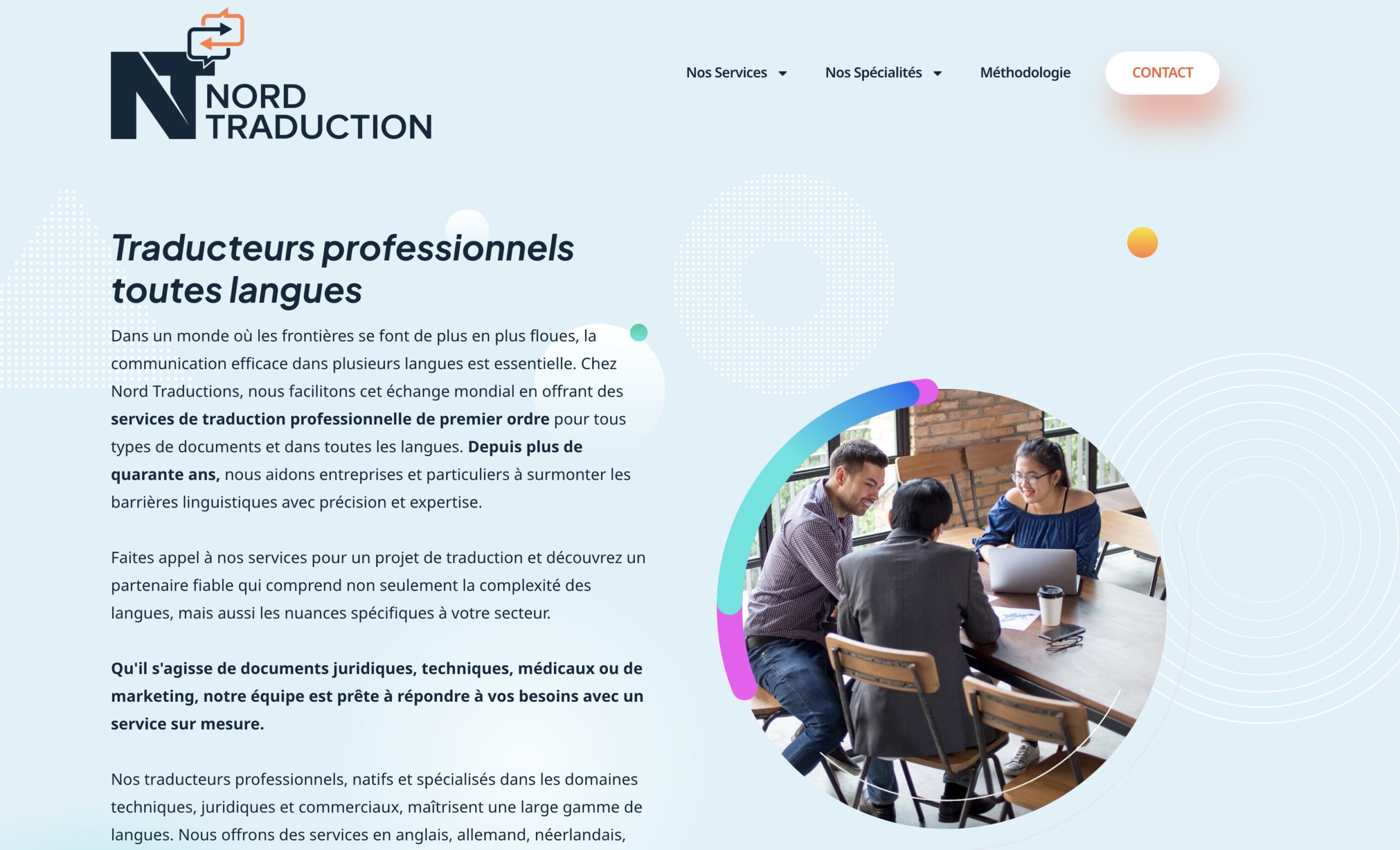 Agence de traduction à Lille • Nord Traduction